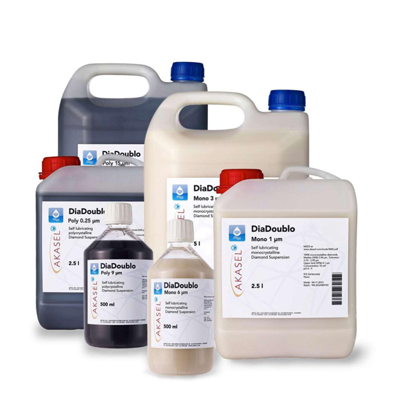 Akasel Polishing Consumables (2-in-1 Diamond Suspensions) DiaDoublo ...