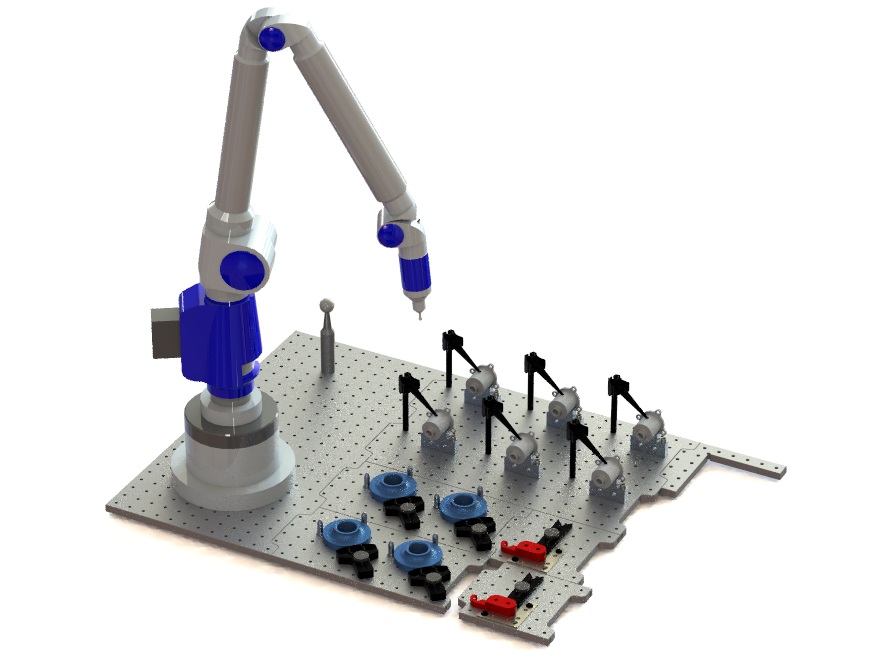 Phillips Precision Lean Fixture Plates and Clamps for CMM Inspection ...